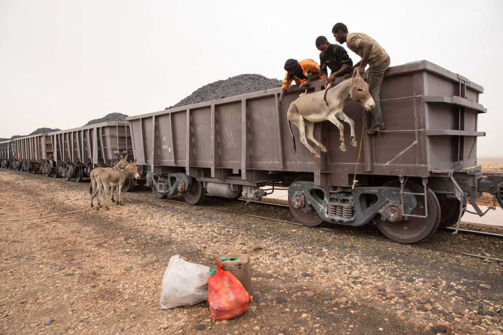 In Photos: A 20-hour train ride through the Sahara Desert