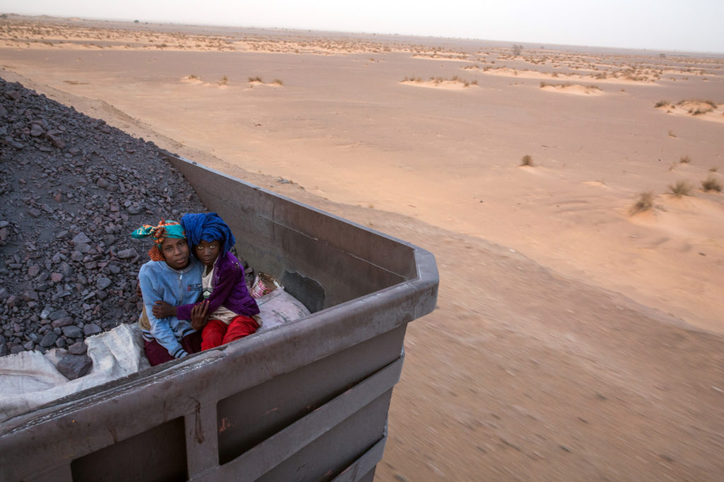 In Photos: A 20-hour train ride through the Sahara Desert