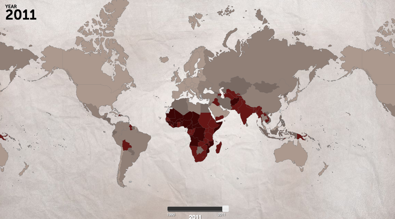 Mapping a Decline in Child Mortality | The GroundTruth Project