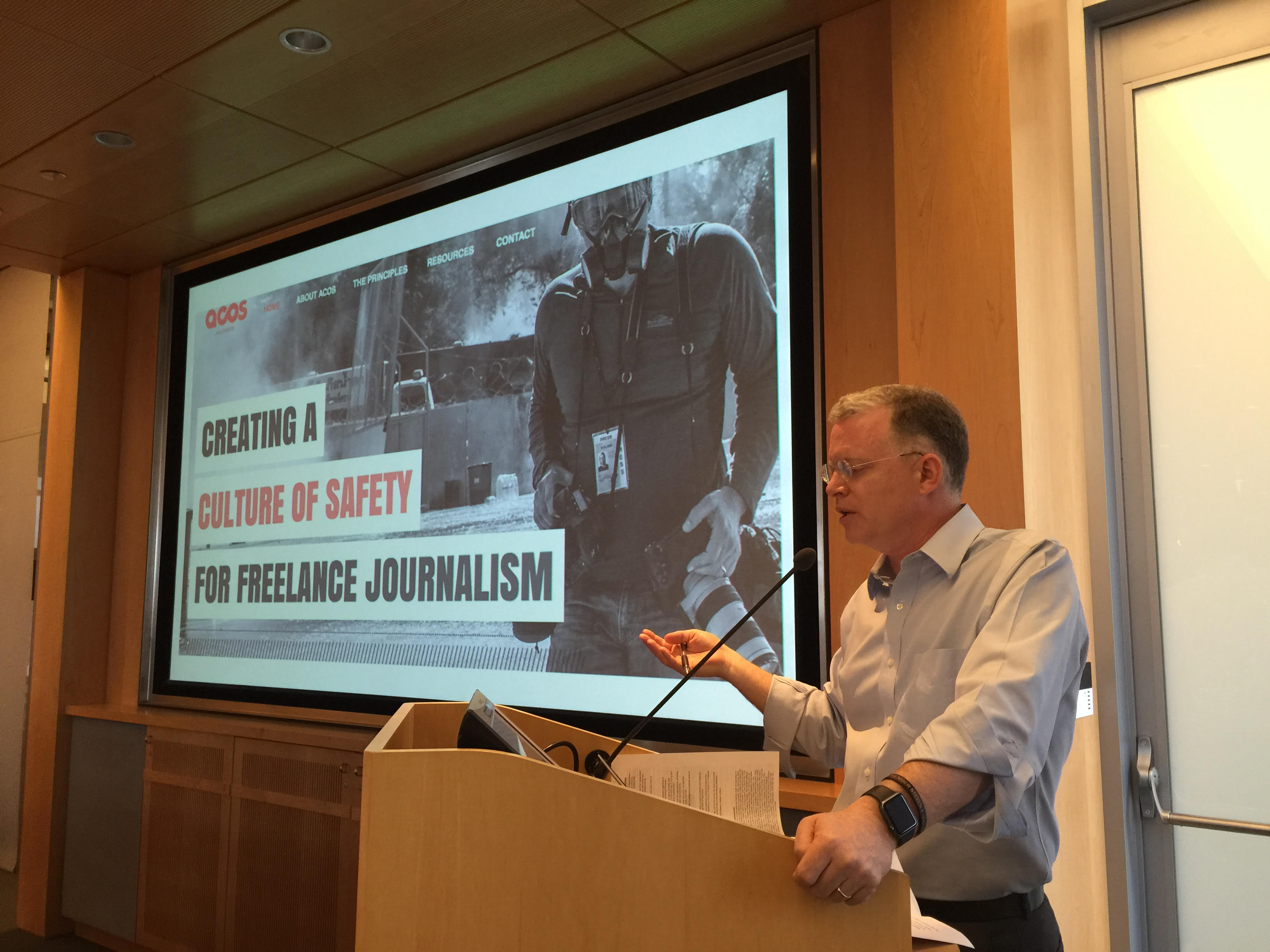 David Rohde, national security investigations editor at Reuters, leads ...