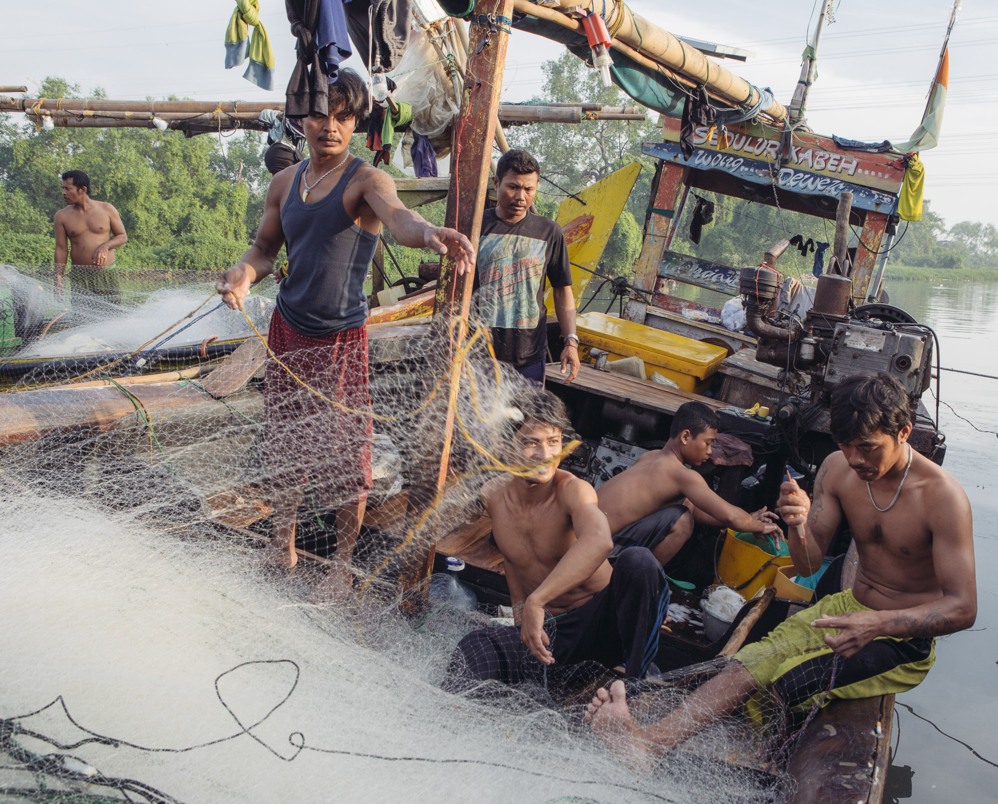 Most residents of Muara Angke in North Jakarta are fishermen whose ...