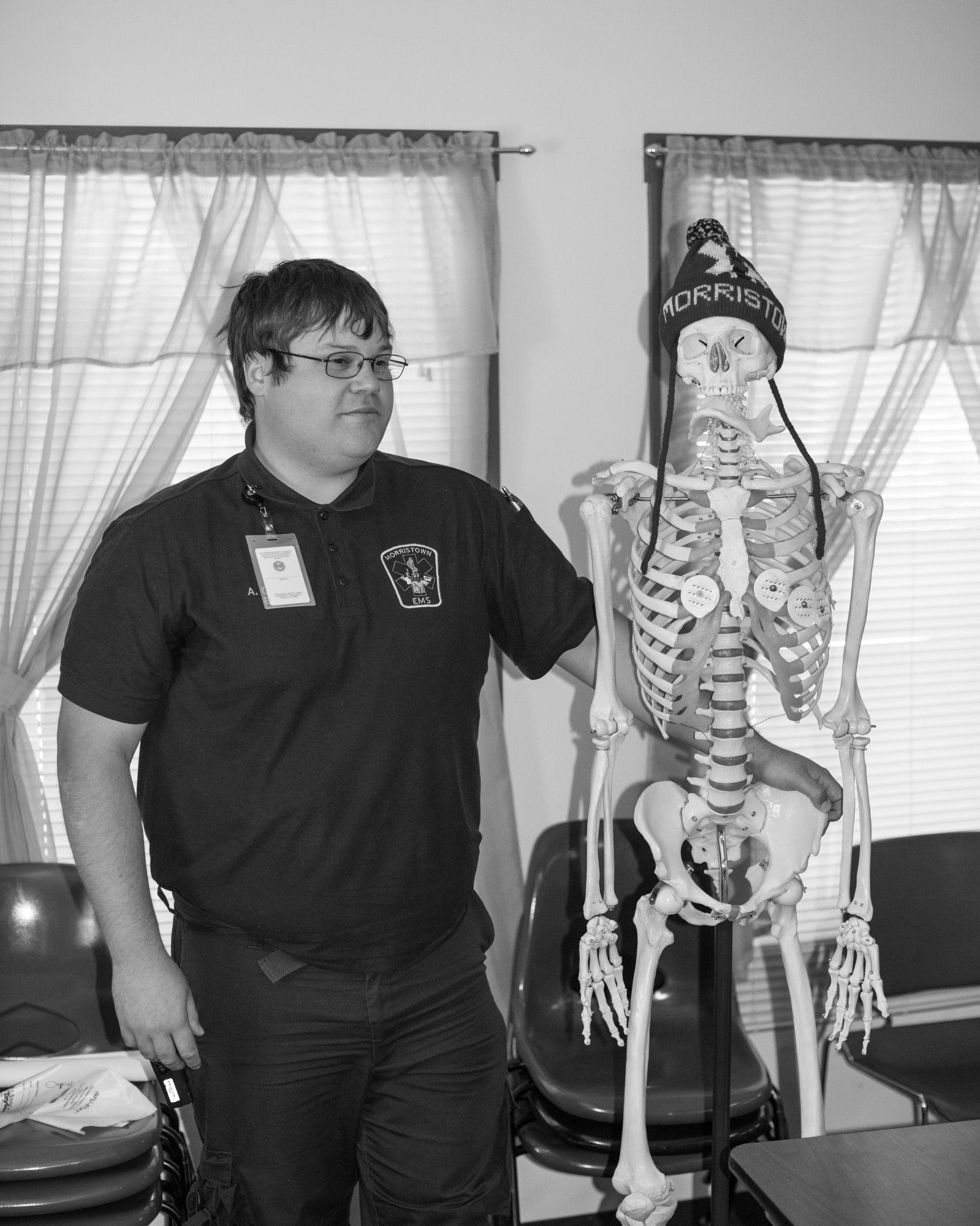 Anthony Graves at the Morristown Rescue Squad in Morristown, VT. | The ...