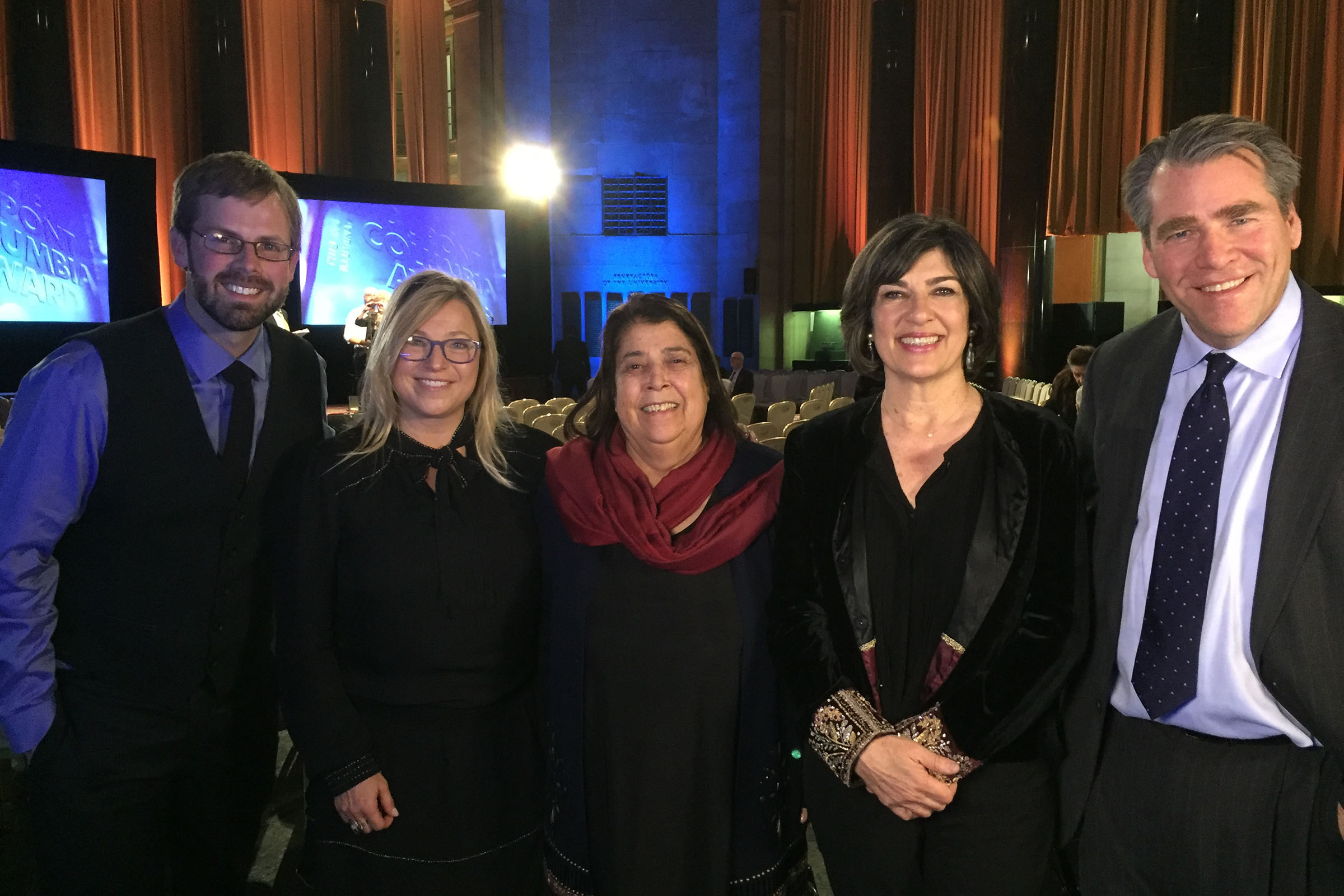 From left: Kevin Grant, managing editor of GroundTruth; Beth Murphy ...