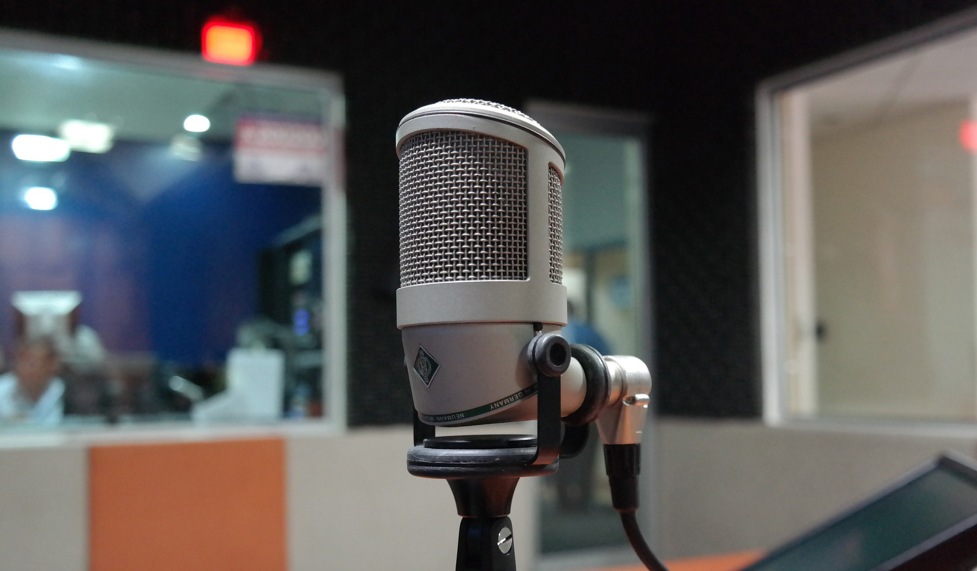 Microphone in a studio | The GroundTruth Project