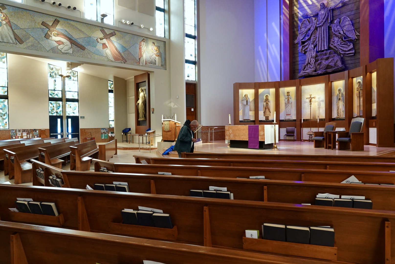 Distanced by COVID-19, a church connects with the faithful via WiFi ...